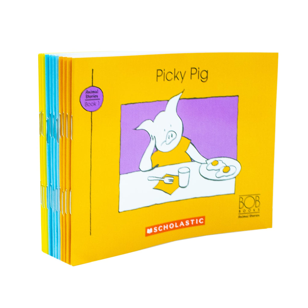 Bob Books: Animal Stories (Stage 2: Emerging Reader) 12 Books Collecti ...