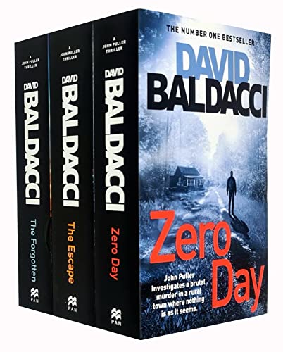 David Baldacci John Puller Series 3 Books Collection Set (Zero Day, Th ...