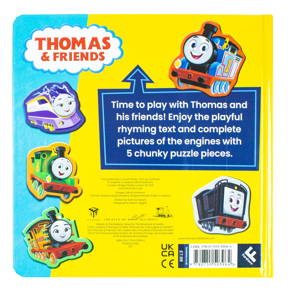 Thomas & Friends: Puzzle Pals: A chunky jigsaw for small hands! – Miina ...