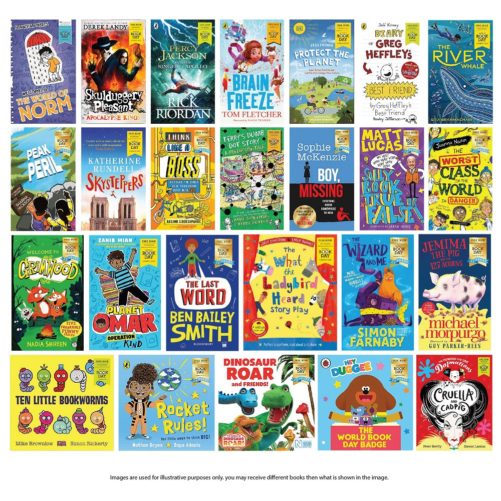 World Book Day Joblot Wholesale 25 Books Collection Set – Miina Books Ltd