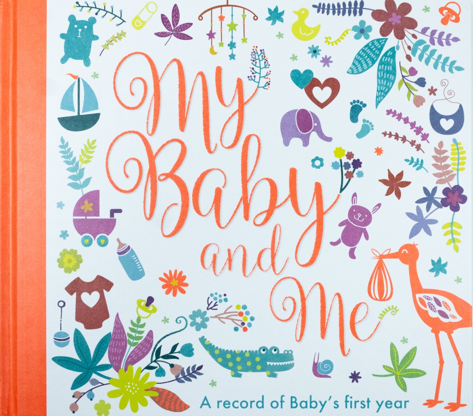 My Baby and Me: Baby Record Book (Hardback) – Miina Books Ltd