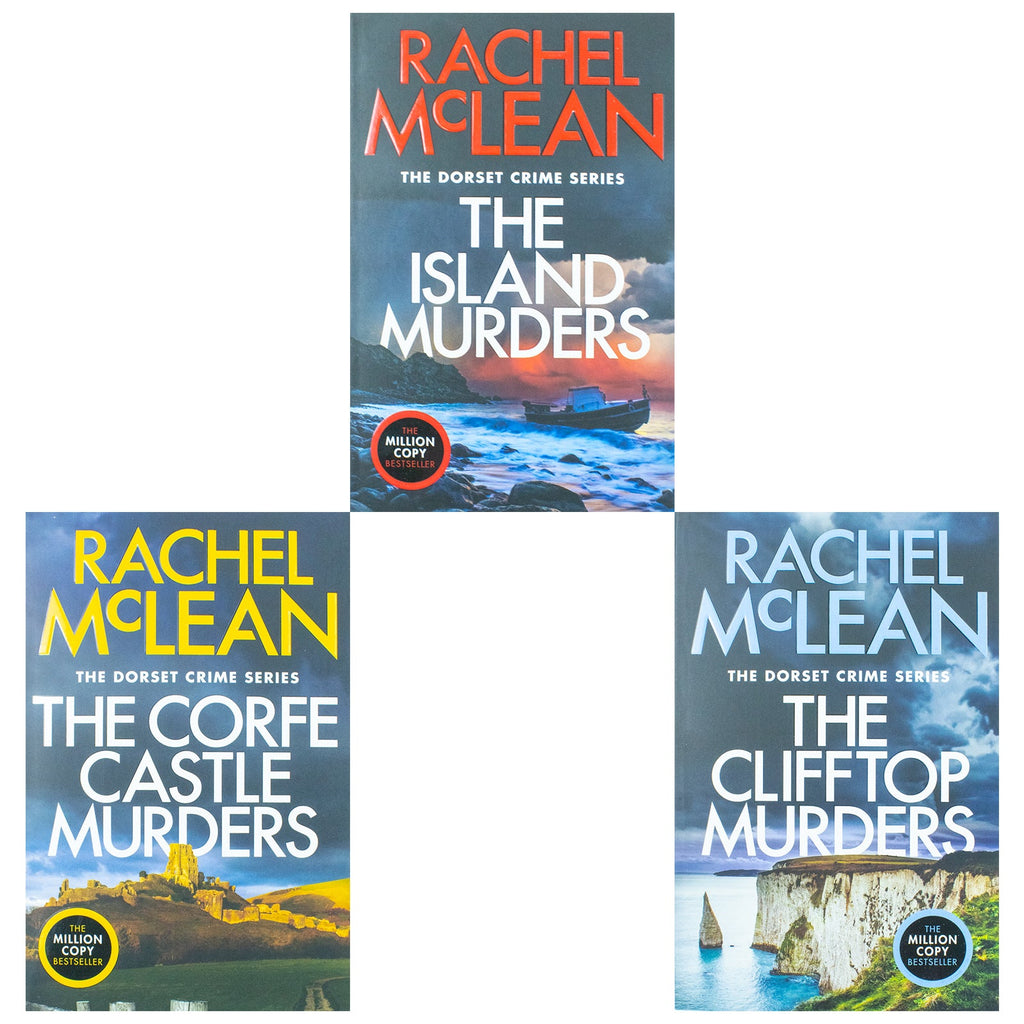 Rachel McLean Dorset Crime Series Collection 3 Books Set (The Corfe Ca ...
