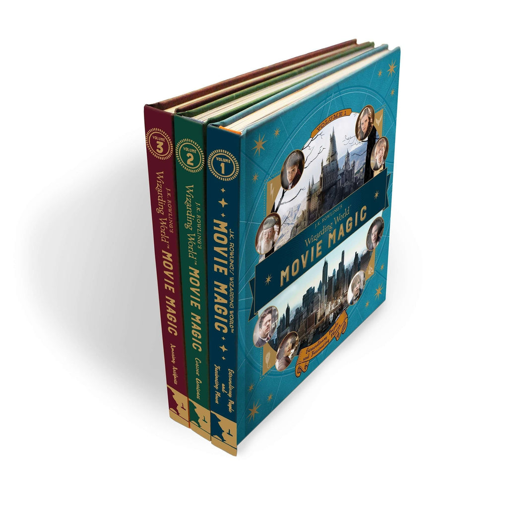 J.K Rowling Wizarding World Movie Magic 3 Book Set Collection Deluxe H ...