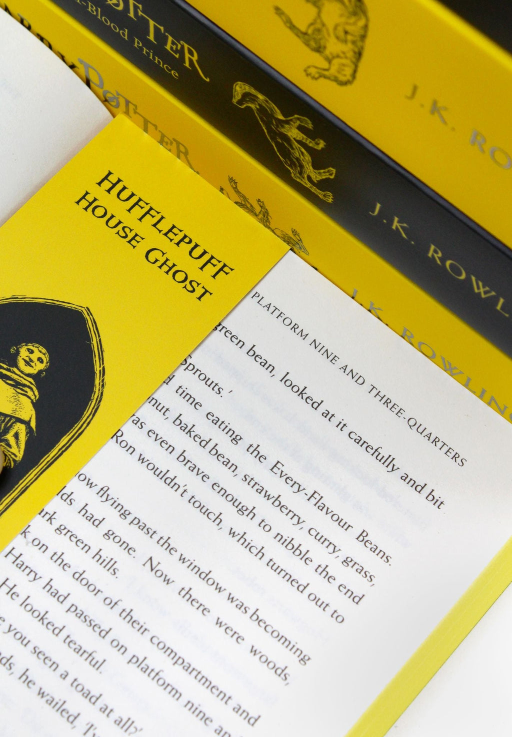 Harry Potter Hufflepuff House Editions Paperback Set: J.K. Rowling - 7 ...