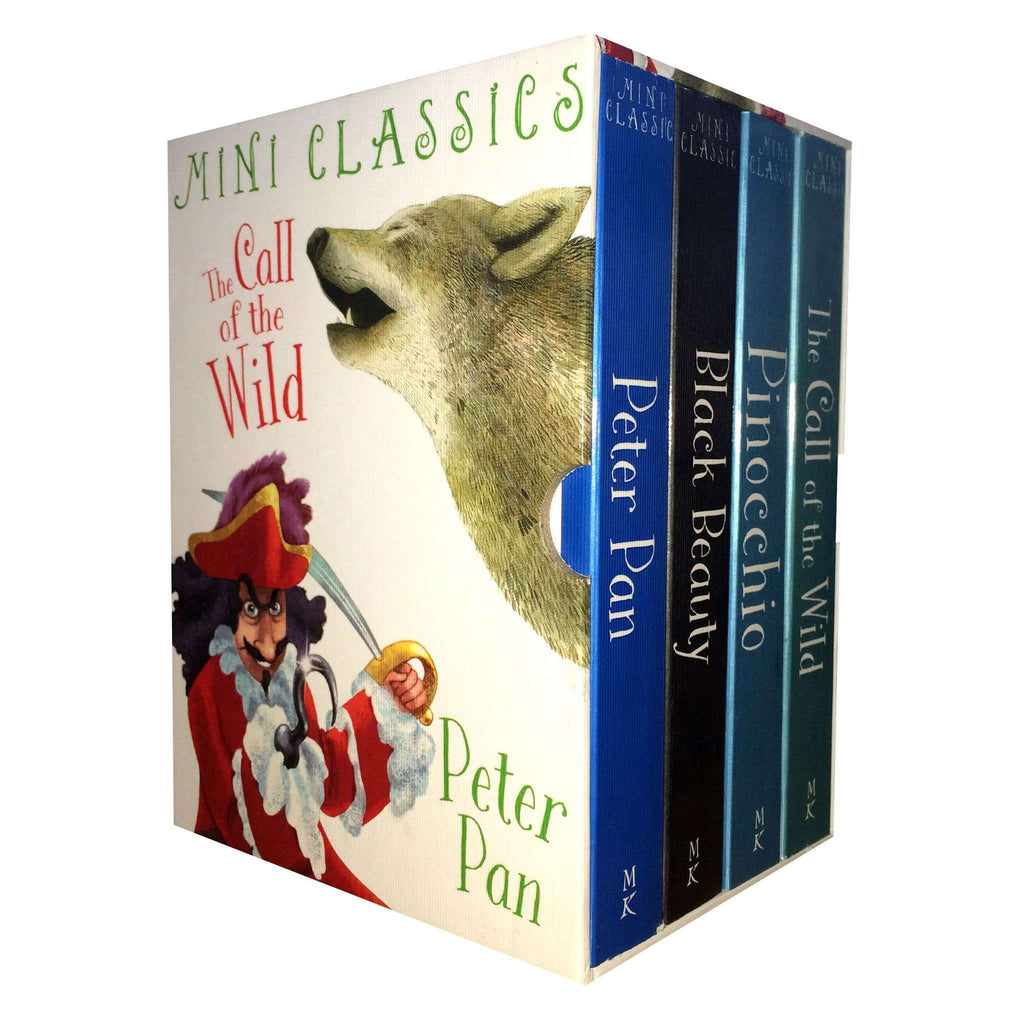 Mini Colour illustrated Classics 4 Books Collection Box Set Peter Pan ...