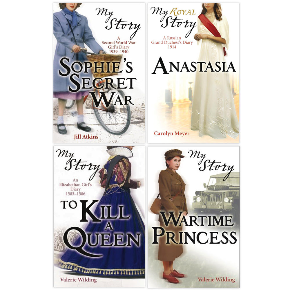 My Royal Story Diary Series 10 Books Set Collection Pack Children Hist ...