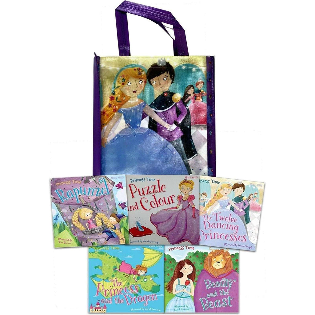 Princess Adventure Collection 5 Books Set Pack Rapunzel, Beauty and th ...