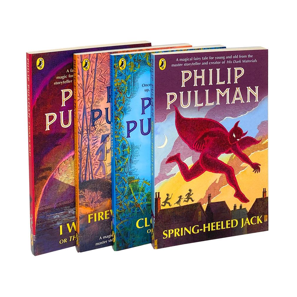 Philip Pullman 4 Books Set, The Firework Makers Daughter, Clockwork ...