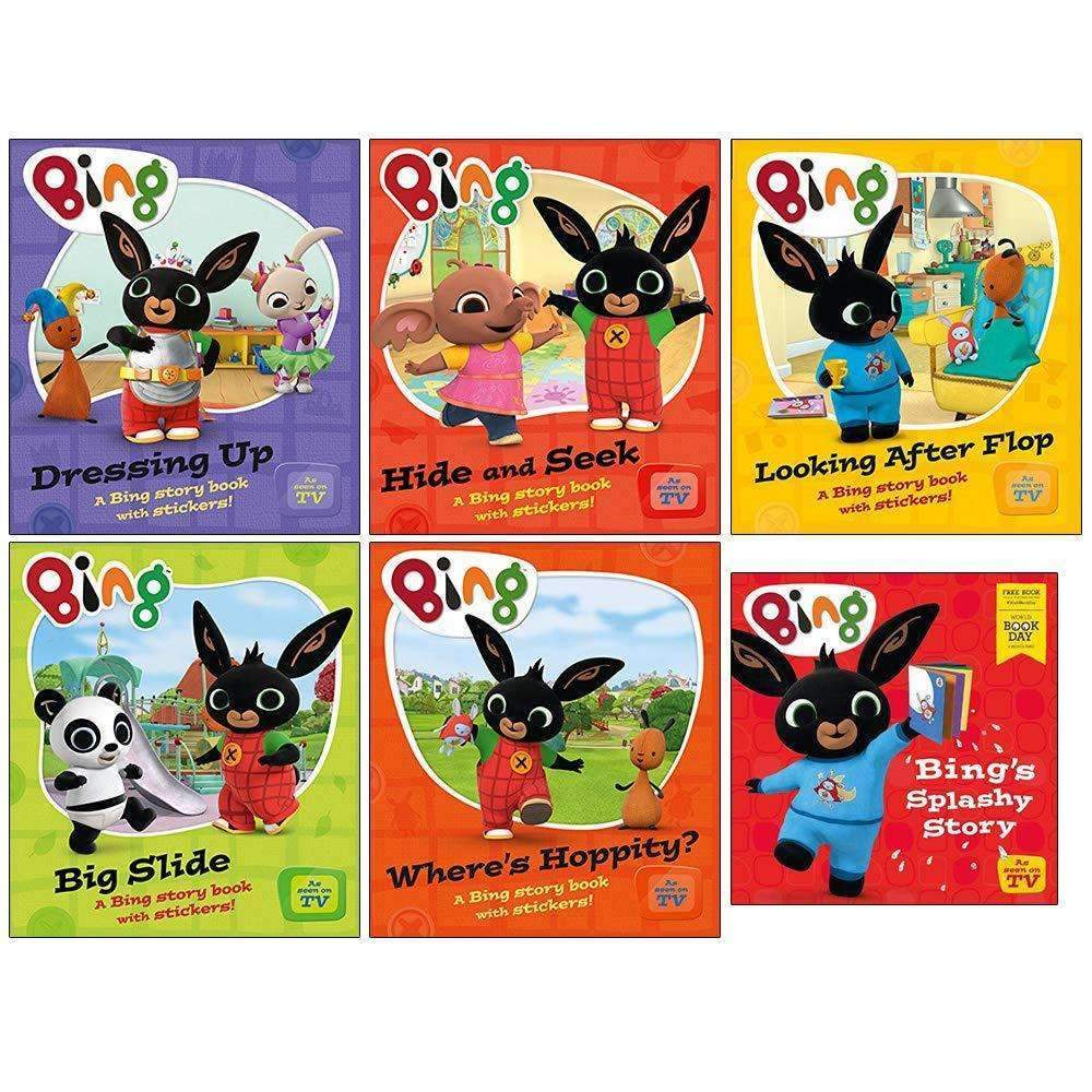 Bing Children Story 6 Books Collection Set Bing’s Splashy Story, Hide ...